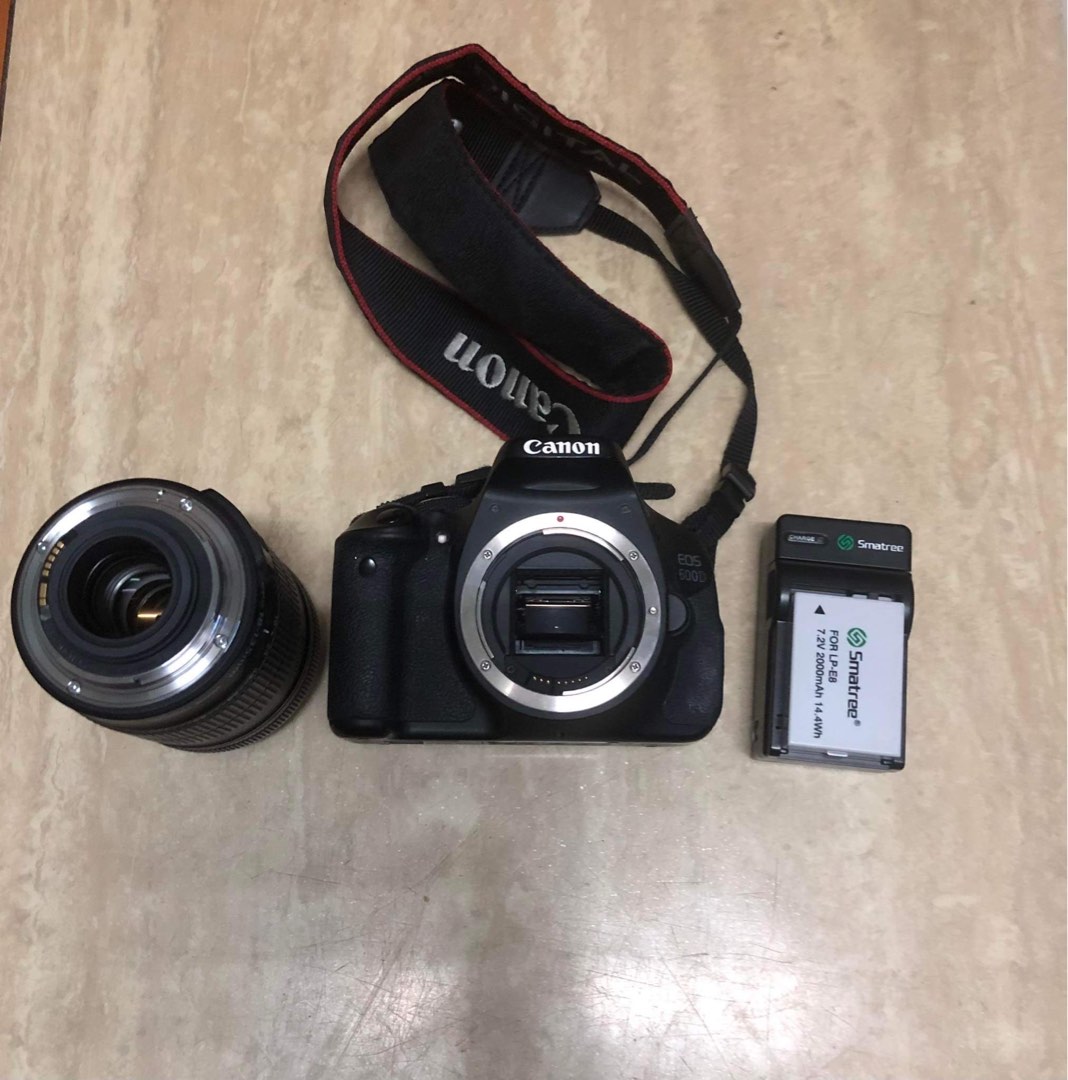 Canon EOS 600D with EFS 18-135 MM canon lens, Photography, Cameras on ...