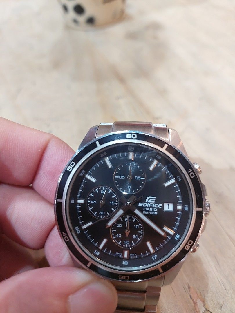 Casio Edifice Chronograph, Men's Fashion, Watches & Accessories ...