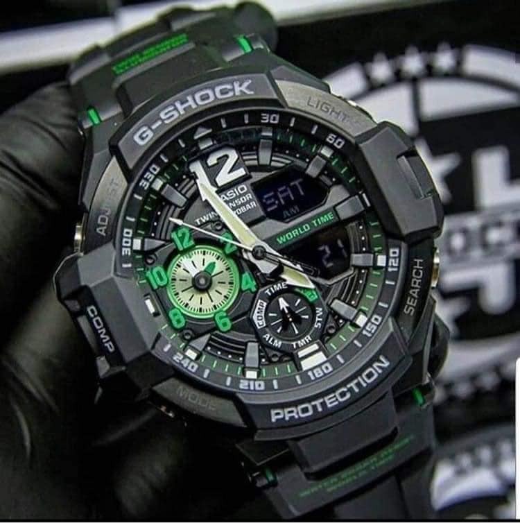 Casio G-Shock Ga1100 series Optimus aviator, Men's Fashion, Watches ...