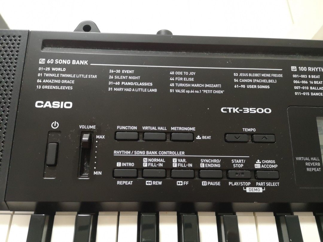 Casio Keyboard - CTK 3500, Hobbies & Toys, Music & Media, Musical ...