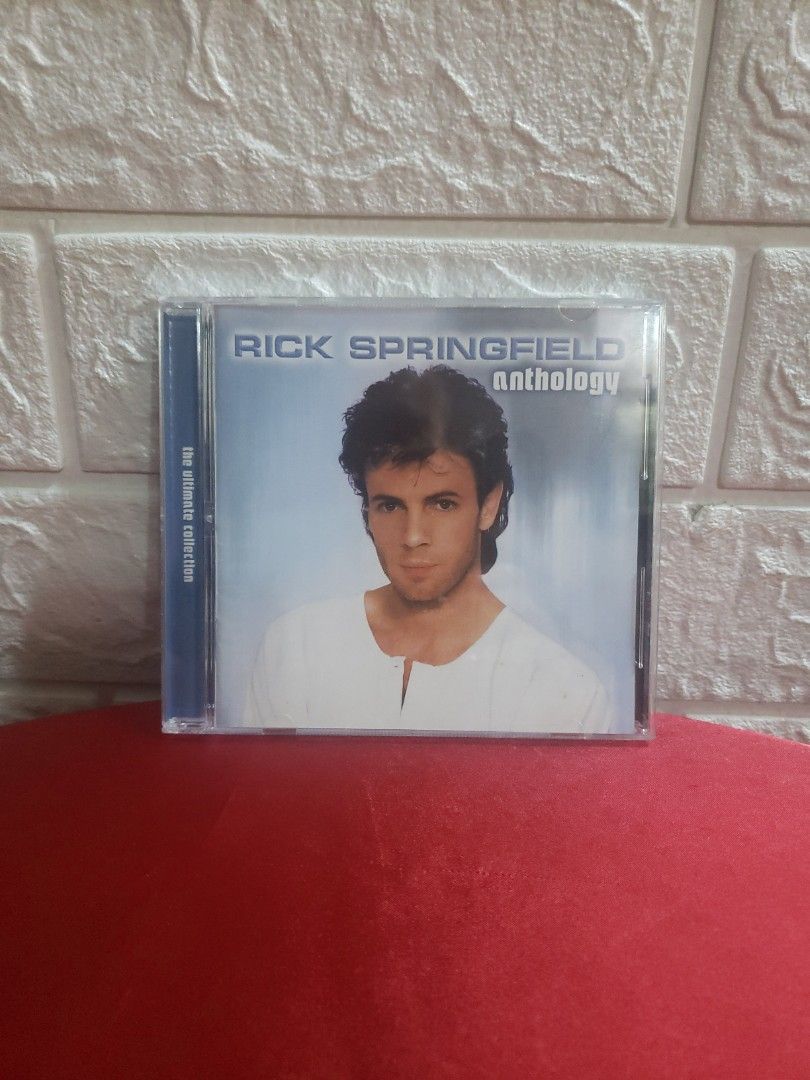 CD ROCK [ RARE ] / 1998 AUSTRALIA PRESS - RICK SPRINGFIELD _ ANTHOLOGY ...