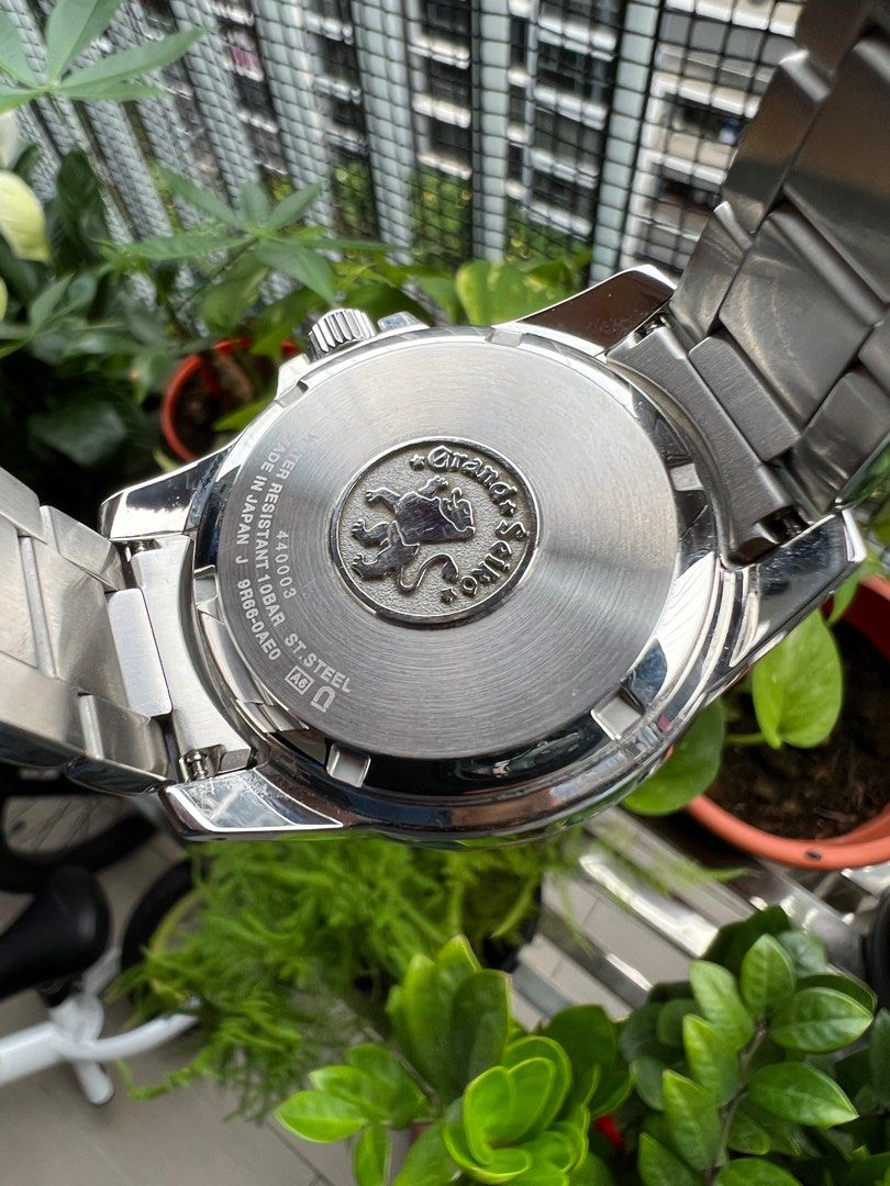 [Cheapest] Grand Seiko Spring Drive GMT, Luxury, Watches on Carousell