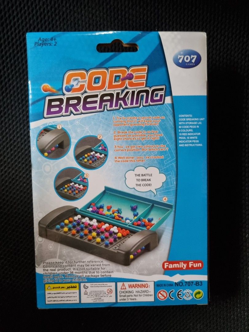 Children code breaker game, Hobbies & Toys, Toys & Games on Carousell