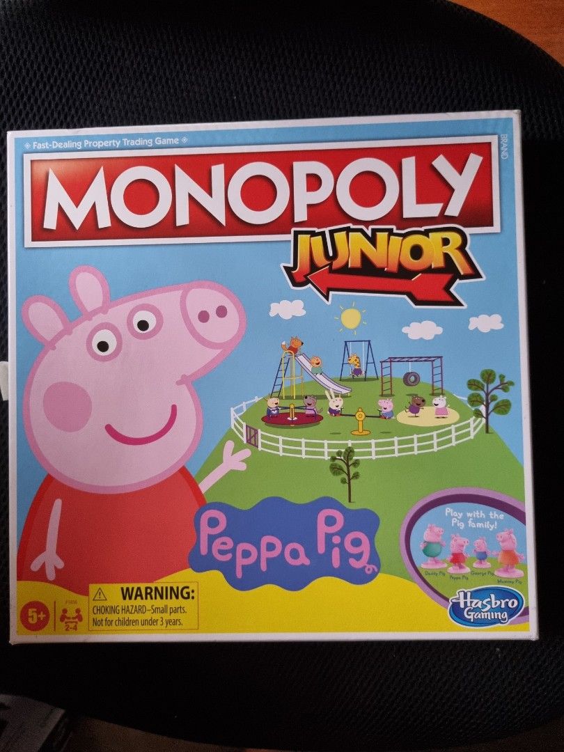 Children monopoly peppa pig edition toy, Hobbies & Toys, Toys & Games ...