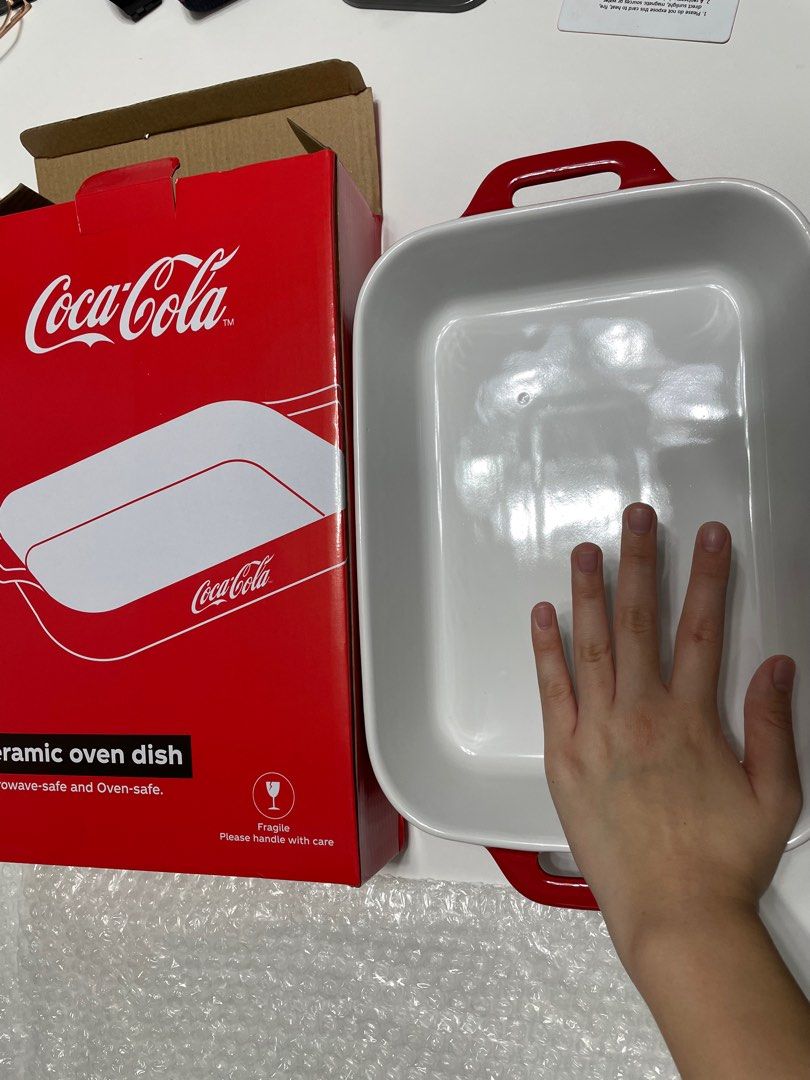 Coca Cola Ceramic Oven Dish, Furniture & Home Living, Kitchenware ...