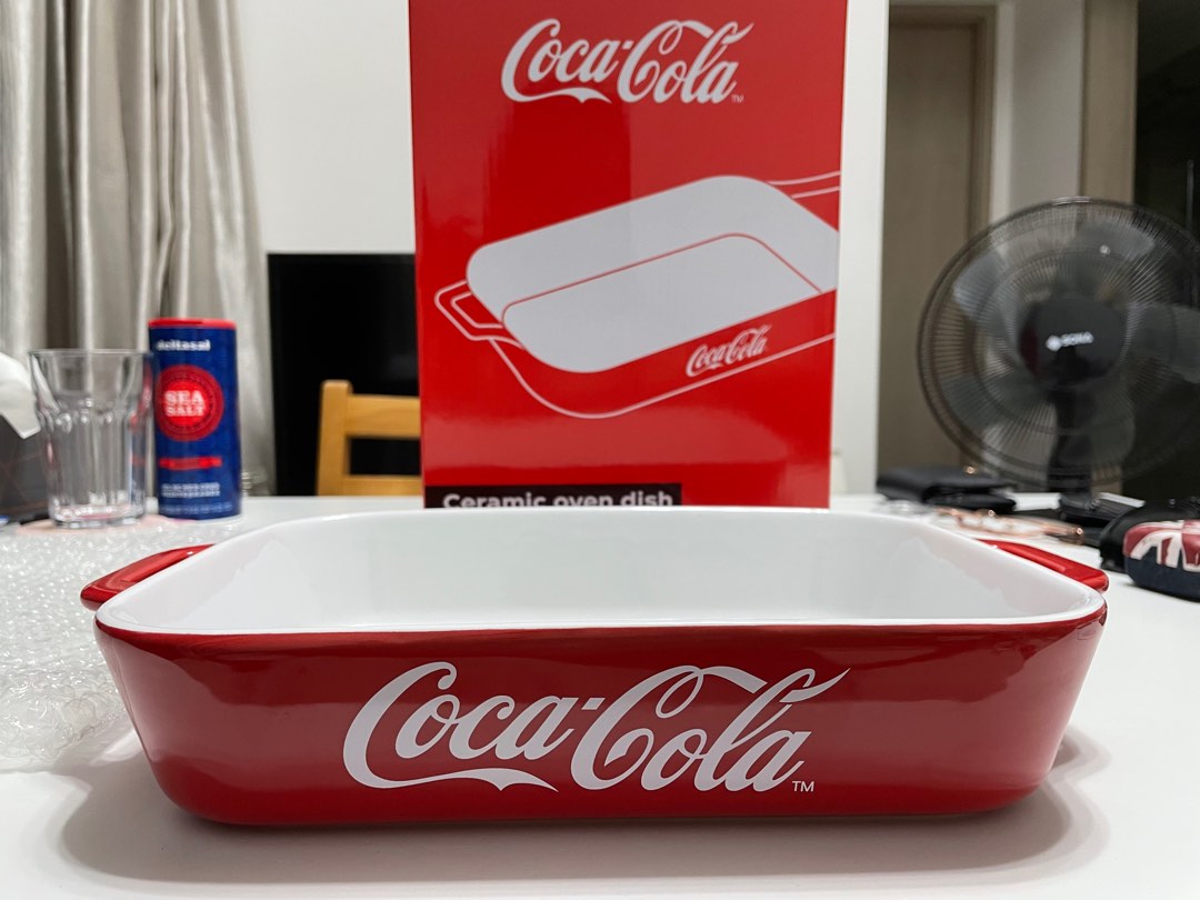 Coca Cola Ceramic Oven Dish, Furniture & Home Living, Kitchenware ...