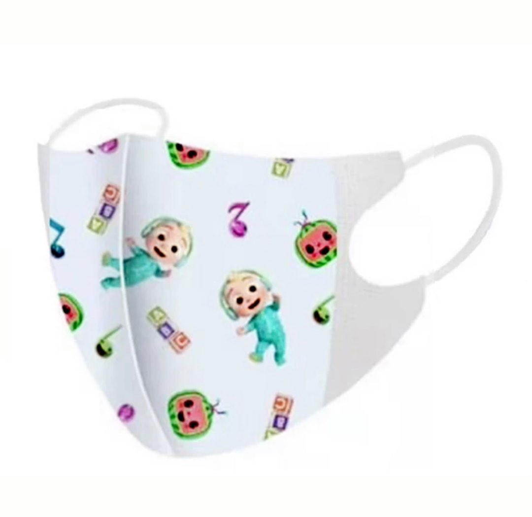 Cocomelon Face Mask, Health & Nutrition, Face Masks & Face Shields on ...