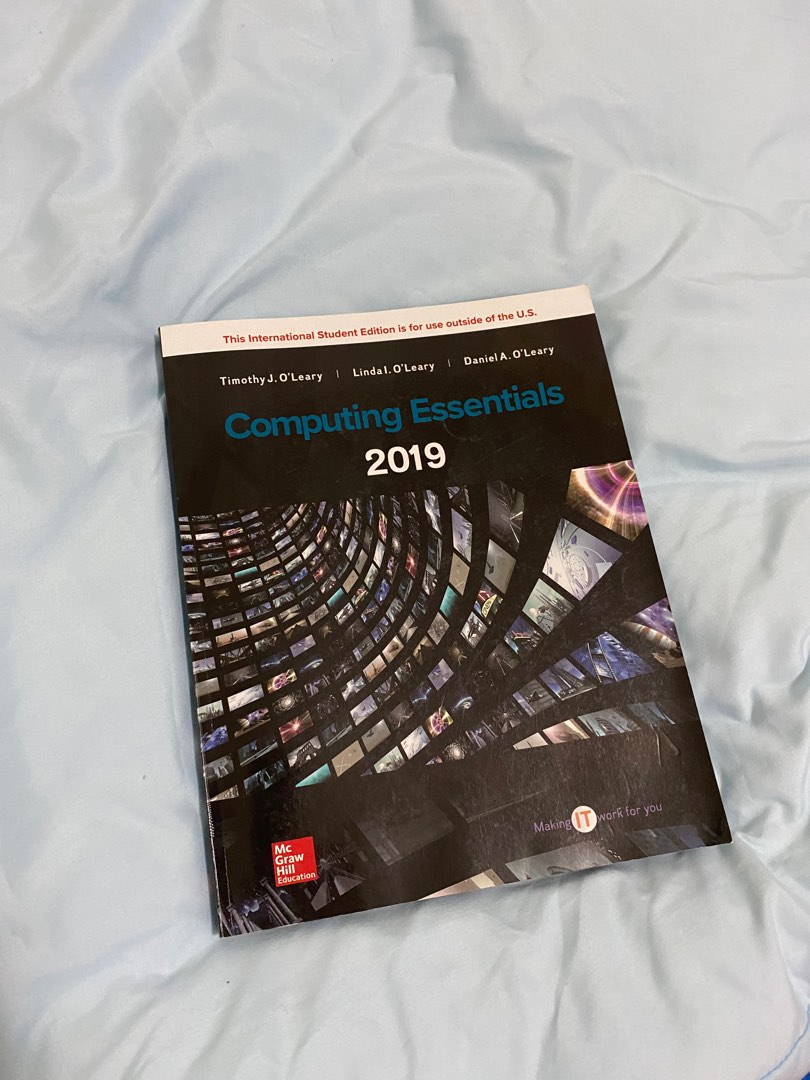 /Computing essentials 2019, 書籍、休閒與玩具, 書本及雜誌, 教科書、參考書在旋轉拍賣