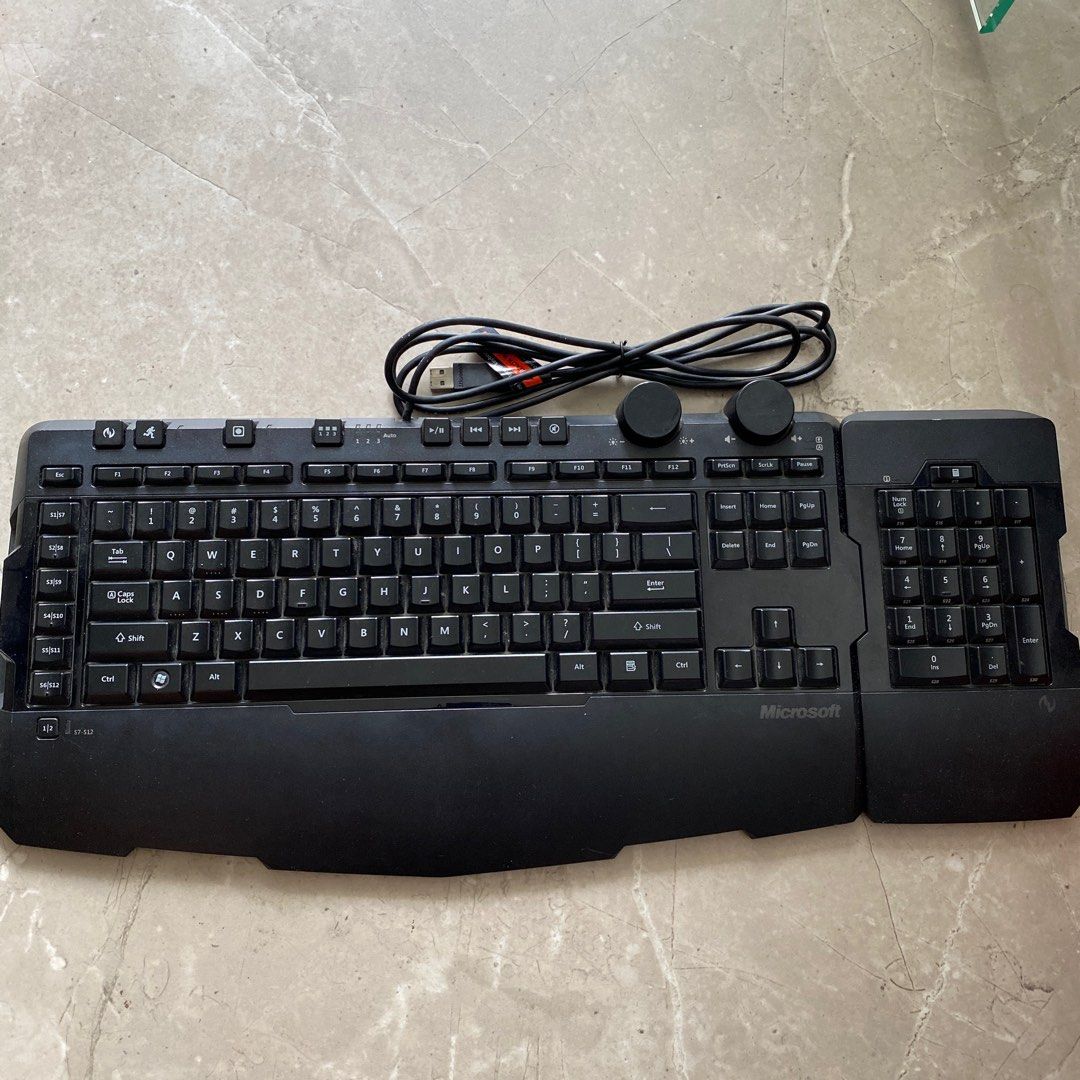 Corsair Vengeance Strafe red led, free Microsoft sidewinder & pro link ...