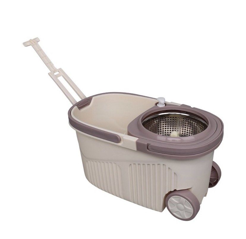 Cosy clean spin mop set with wheel, Furniture & Home Living, Cleaning ...