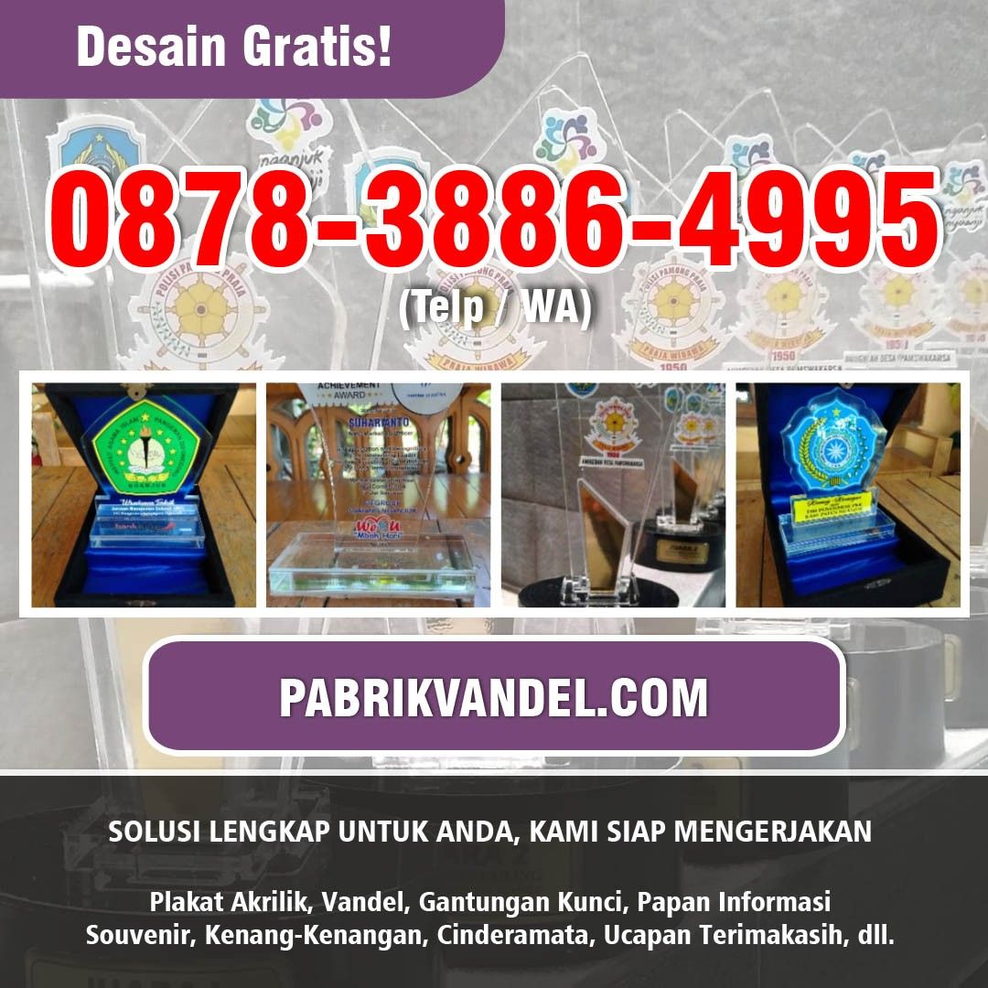 CS 087838864995 Cinderamata Untuk Kepala Sekolah, Jasa, Jasa Servis ...
