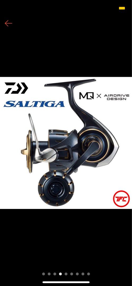 Daiwa Saltiga 5000XH 2023, Sports Equipment, Fishing on Carousell