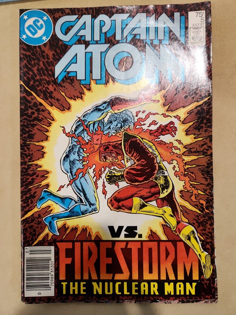 DC Captain Atom VS Firestorm the nuclear man, Hobbies & Toys, Books ...