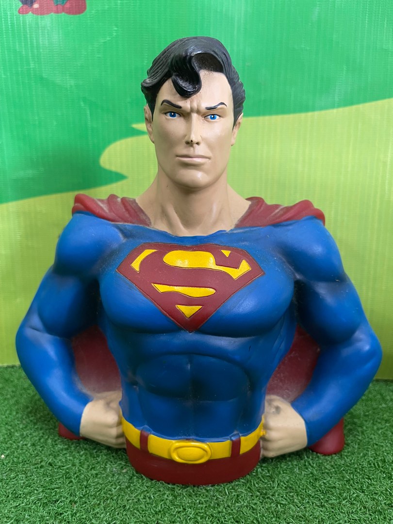DC COMICS SUPERMAN COIN BANK, Hobbies & Toys, Toys & Games on Carousell