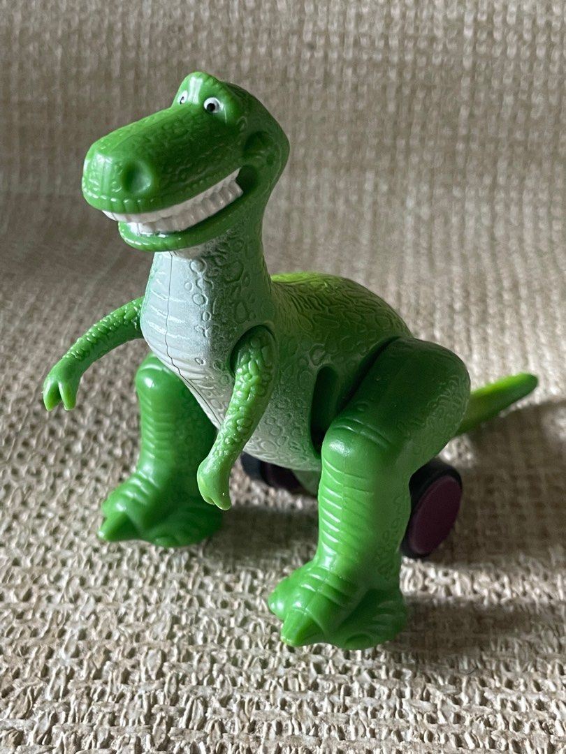 Disney Pixar Toy Story Rex Rollin Car Burger King on Carousell