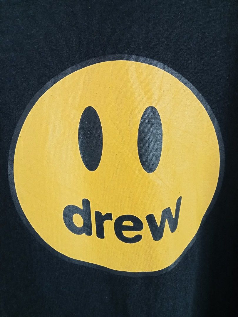 Drew smiley face tee on Carousell