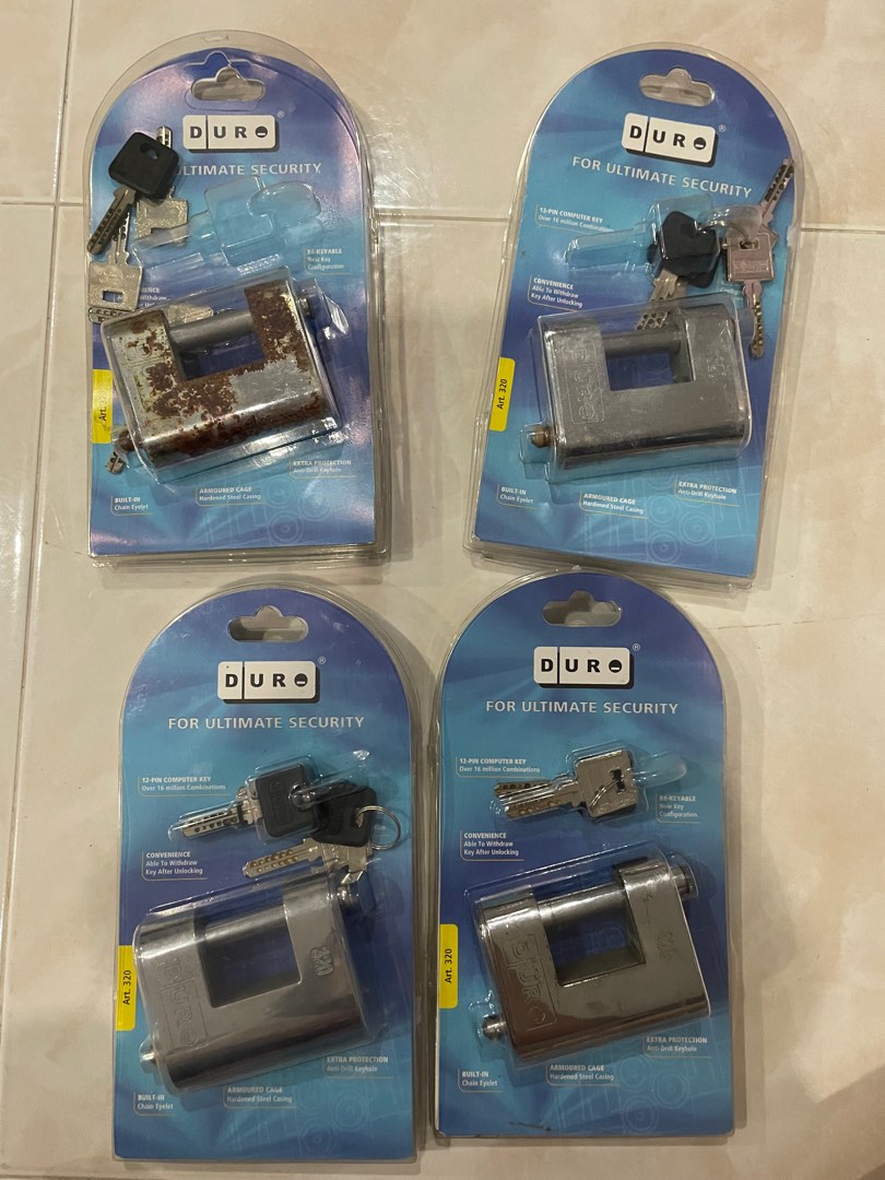 Duro lock, Furniture & Home Living, Security & Locks, Locks, Doors ...