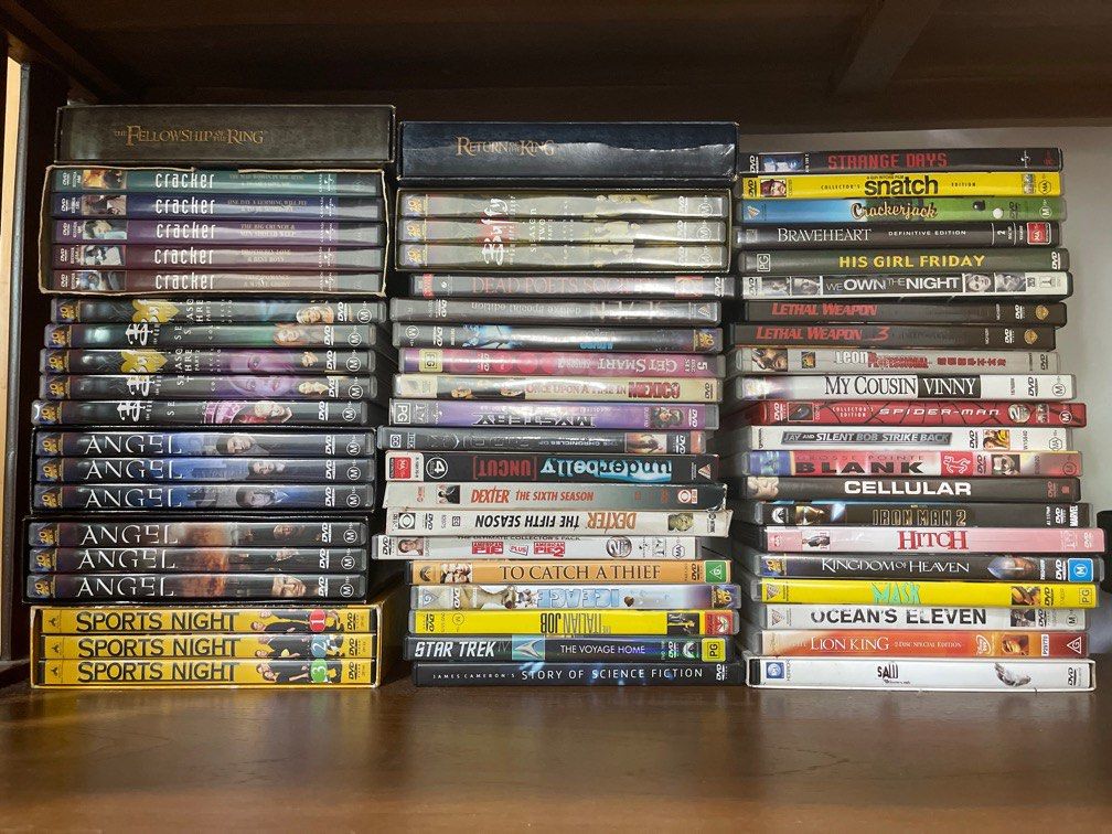 DVD Bundle - 100+ TV/Movies, Hobbies & Toys, Music & Media, CDs & DVDs ...