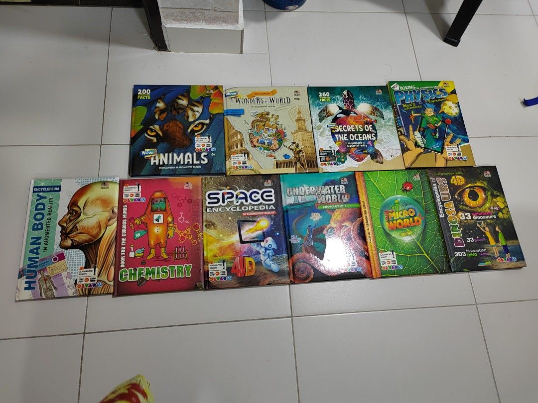 Encyclopedia 4D Augmented Reality DEVAR, Hobbies & Toys, Books ...