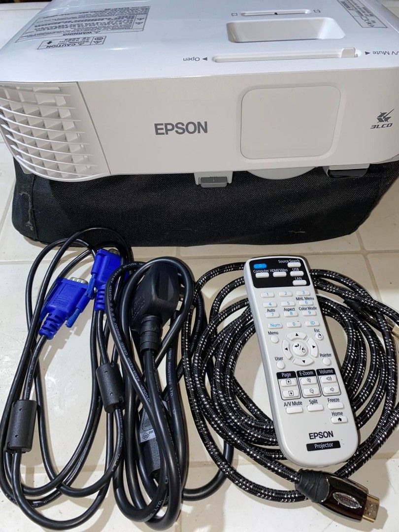 Epson multimedia projector, Computers & Tech, Printers, Scanners ...