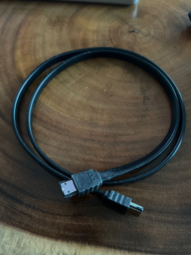 eSATA cable, Computers & Tech, Parts & Accessories, Cables & Adaptors ...