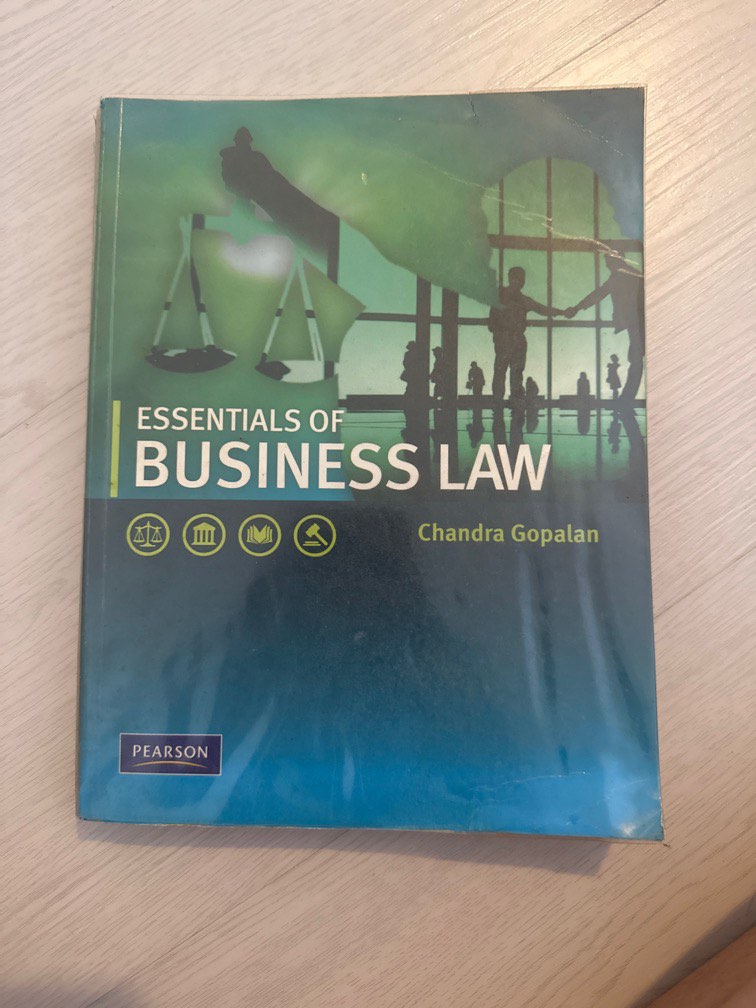 Essentials of business law by Chandra gopalan, Hobbies & Toys, Books ...