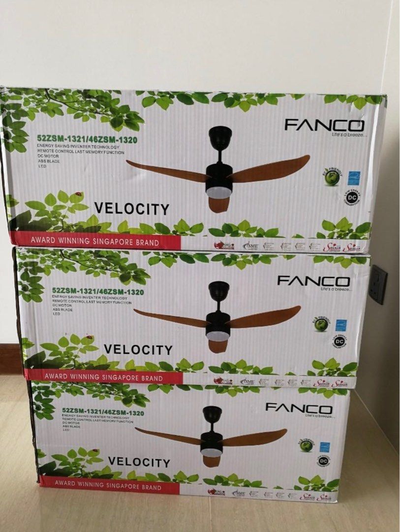 Fanco Ceiling Fan, Furniture & Home Living, Lighting & Fans, Fans on ...