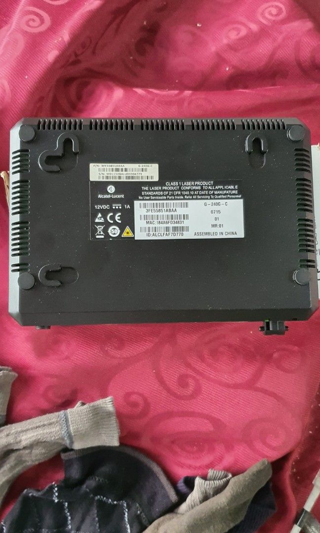 Fibre optic modem, Computers & Tech, Parts & Accessories, Networking on ...