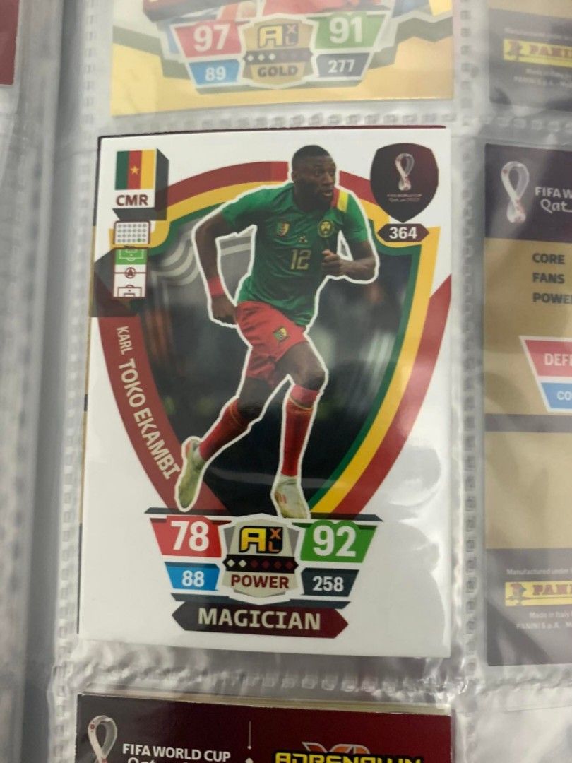 FIFA WORLD CUP Qatar 2022 Adrenalyn XL Magician Cards, Hobbies & Toys ...