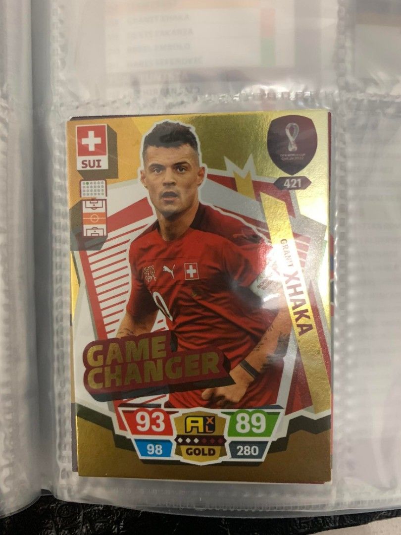 FIFA WORLD CUP Qatar 2022 Adrenalyn XL Game Changer Cards, Hobbies ...