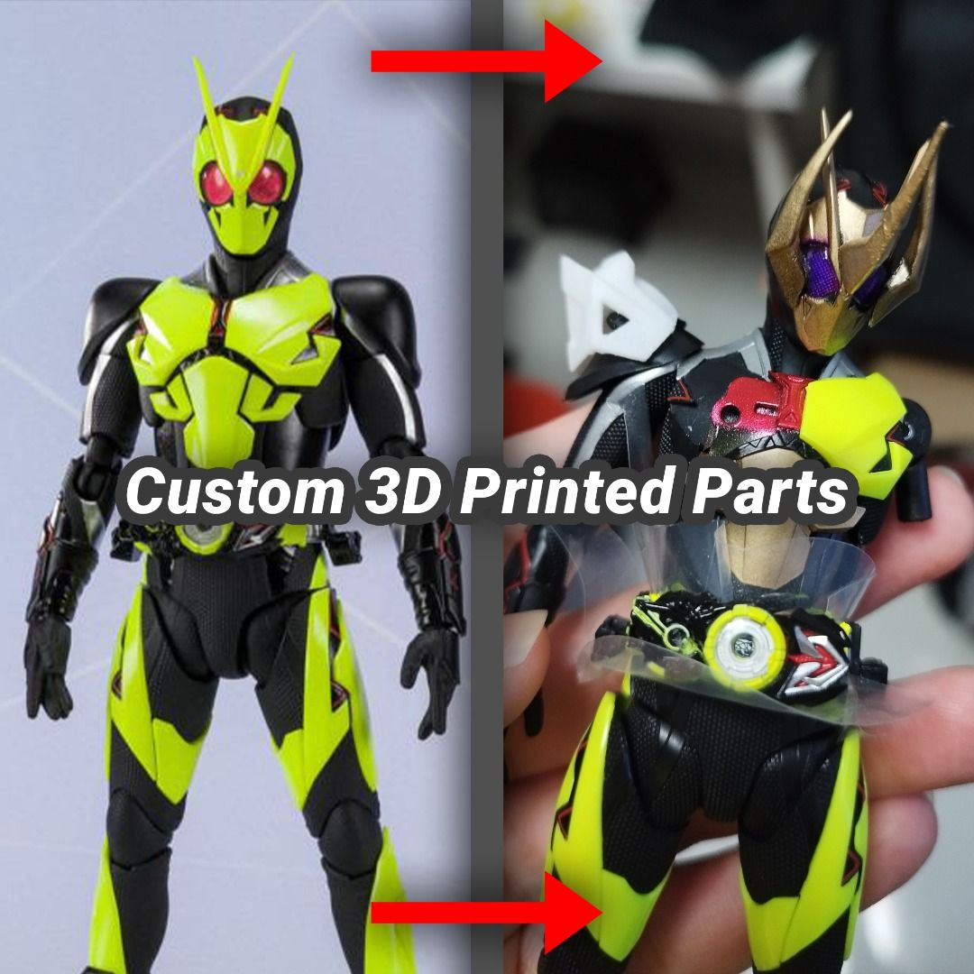 Figure Customizing Service, SHF SH Figuarts, Figma, SIC, Marvel Legends ...