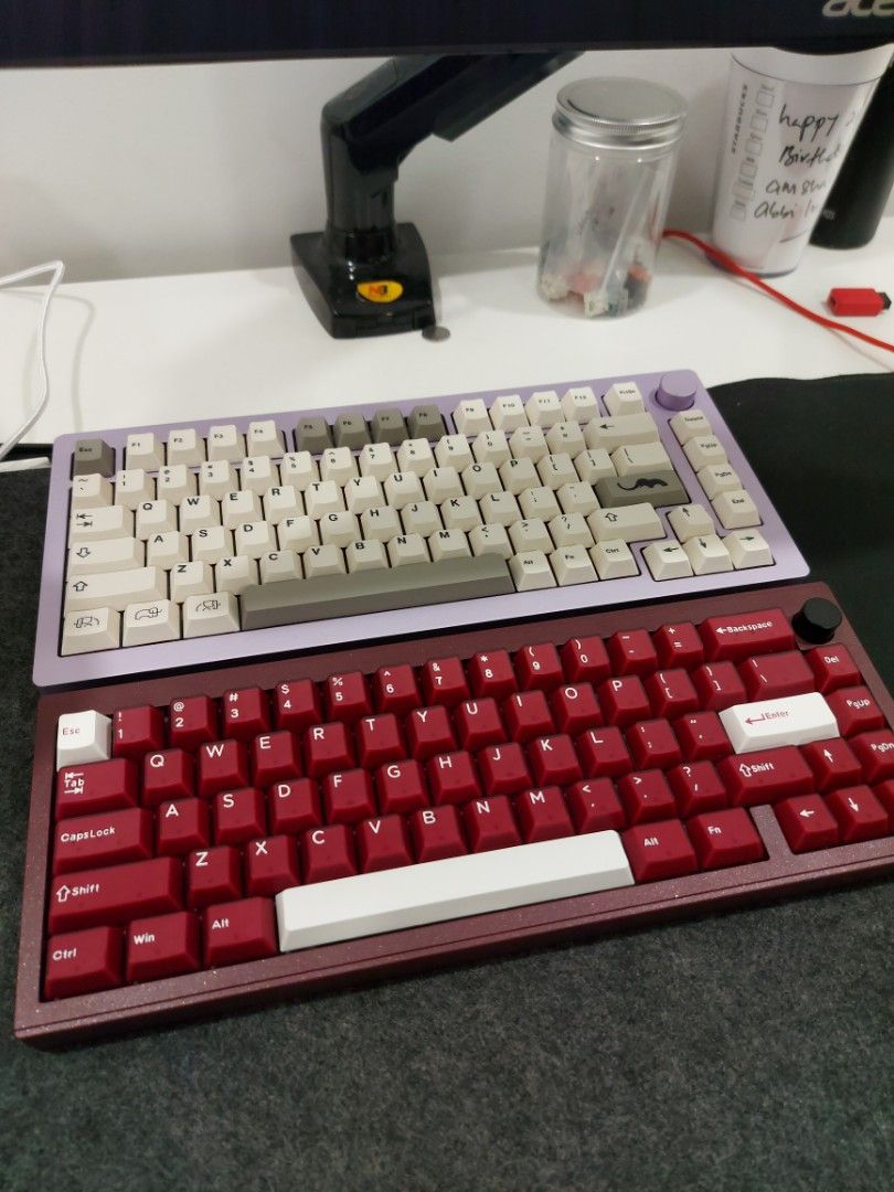 Finalkey V65 R2 (Wine Red), Computers & Tech, Parts & Accessories ...