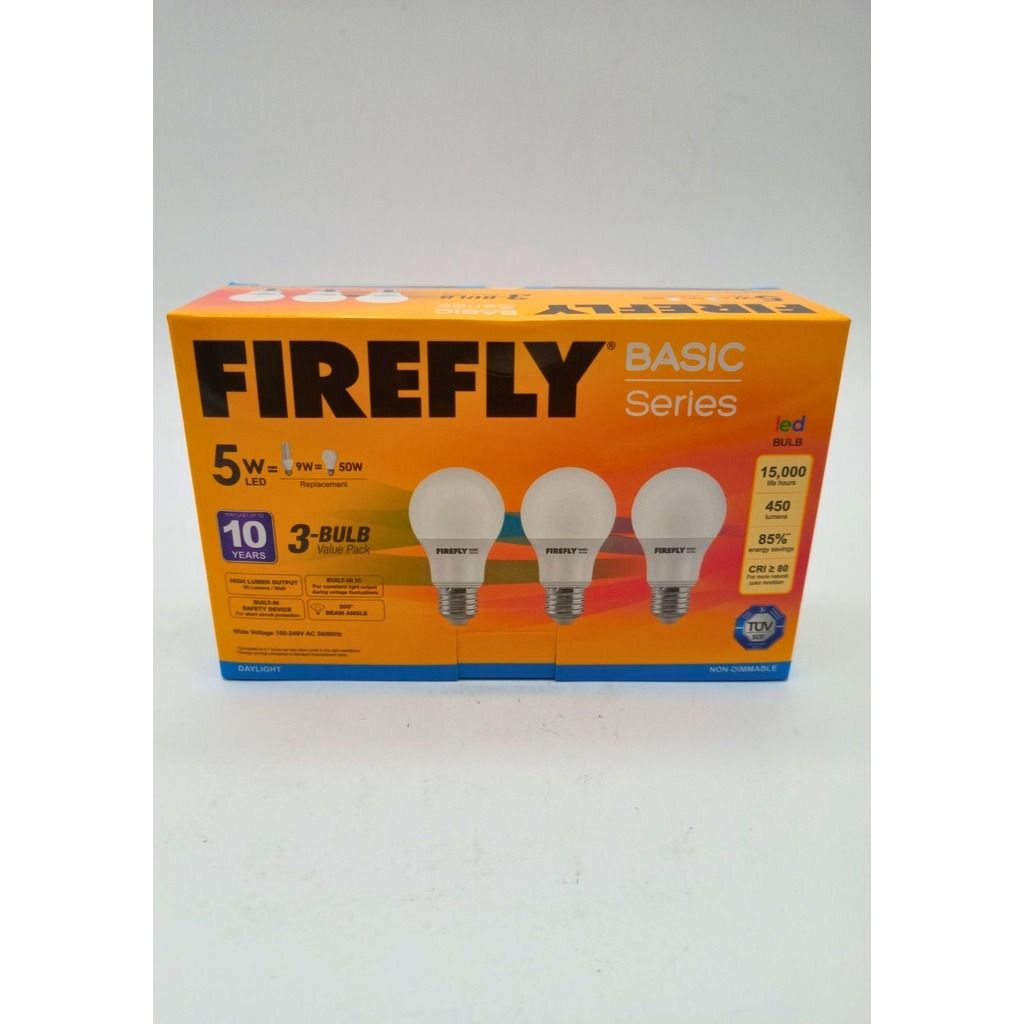 FIREFLY BASIC 3-LED BULB 5W 7W (VALUE PACK) V30EBI105DL, V30EBI105DL on ...