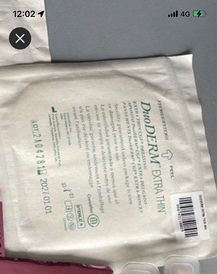 Foam dressing / Duo Derma extra thin ( ideal for pressure / bed sores ...