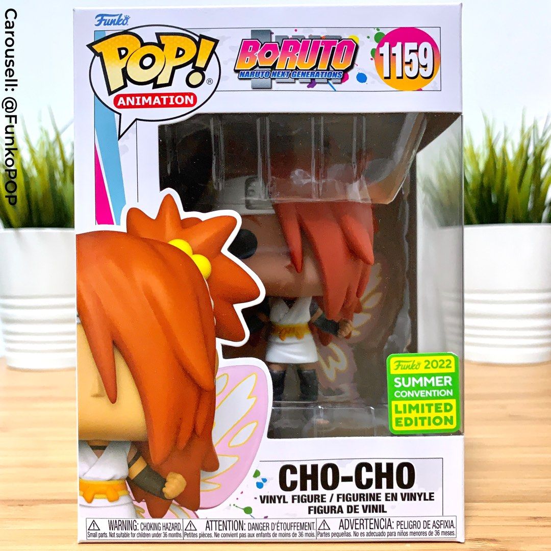 Funko Pop Animation Boruto Cho-Cho 2022 Summer Convention, Hobbies ...