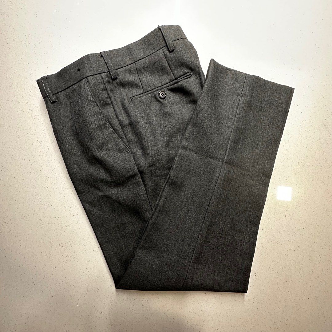 G2000 Formal Pants (Dark Grey) , Men's Fashion, Bottoms, Trousers on ...