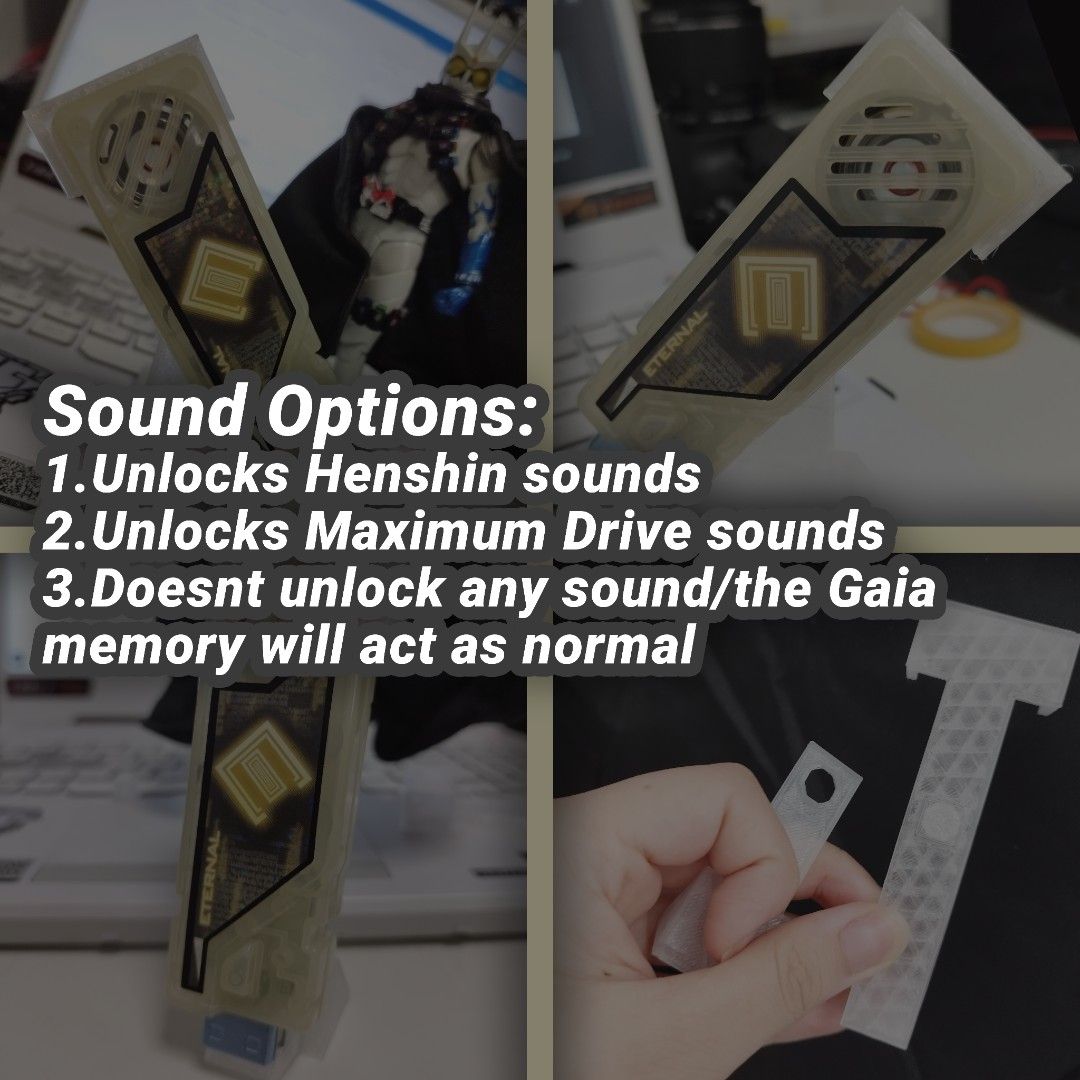 Gaia Memory Holder, Kamen Rider W, Masked Eternal, Hobbies & Toys, Toys ...