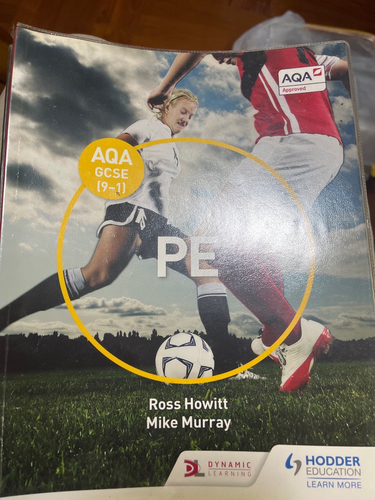 GCSE PE AQA textbook, 興趣及遊戲, 書本 & 文具, 教科書 - Carousell