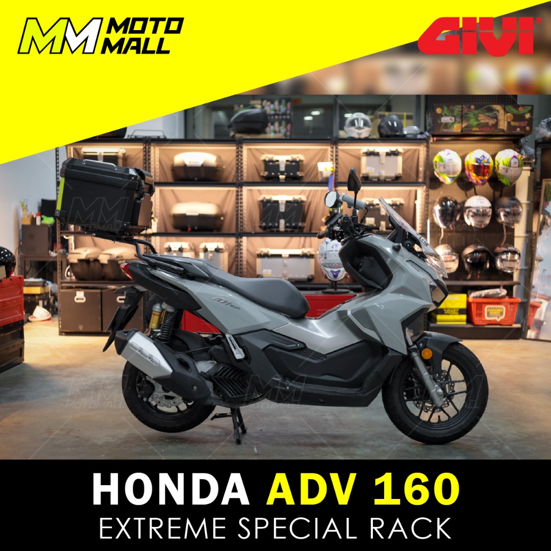 [GIVI] HONDA ADV 160 rack / bracket for motorcycle top box, Motorcycles ...