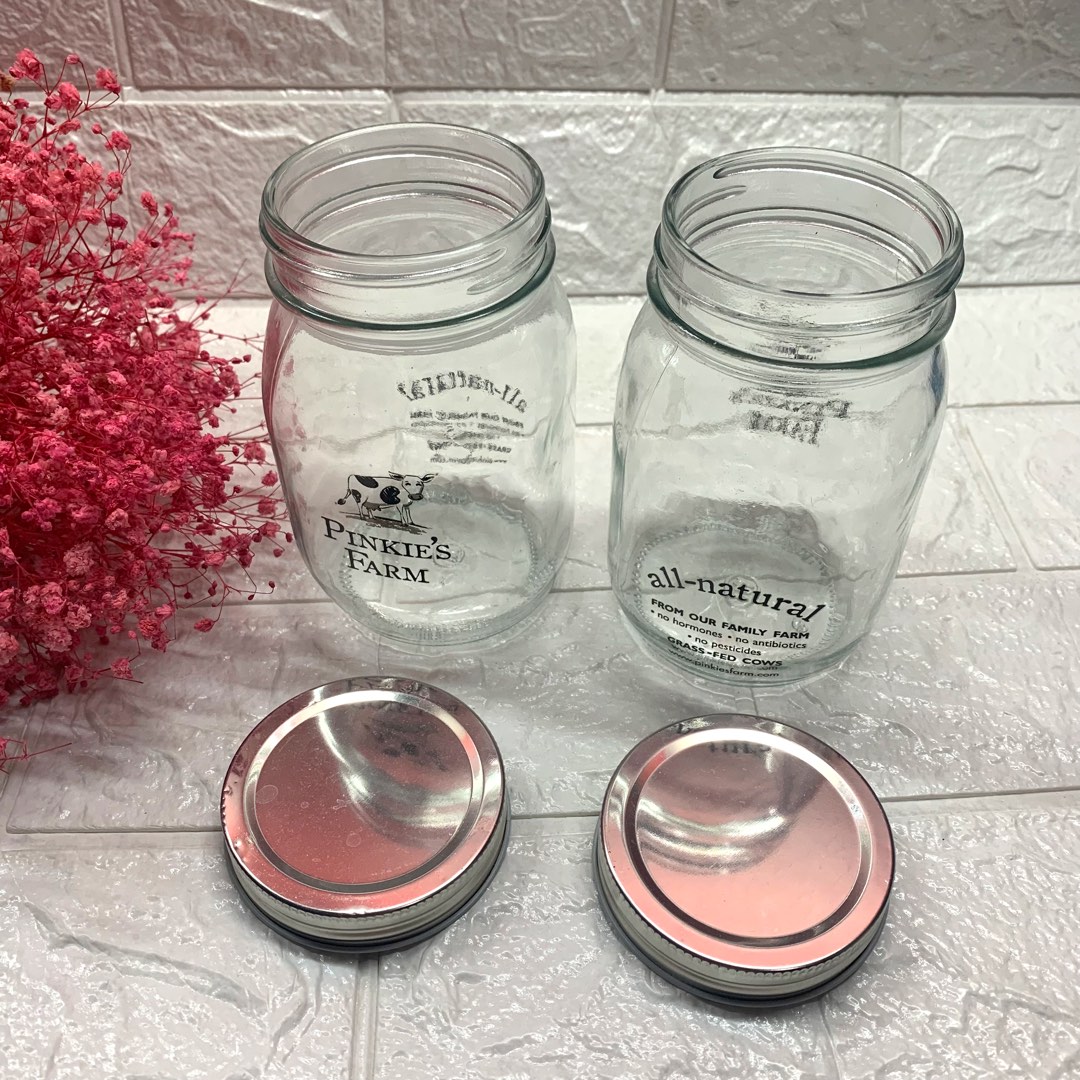 Glass Jars with Cover on Carousell