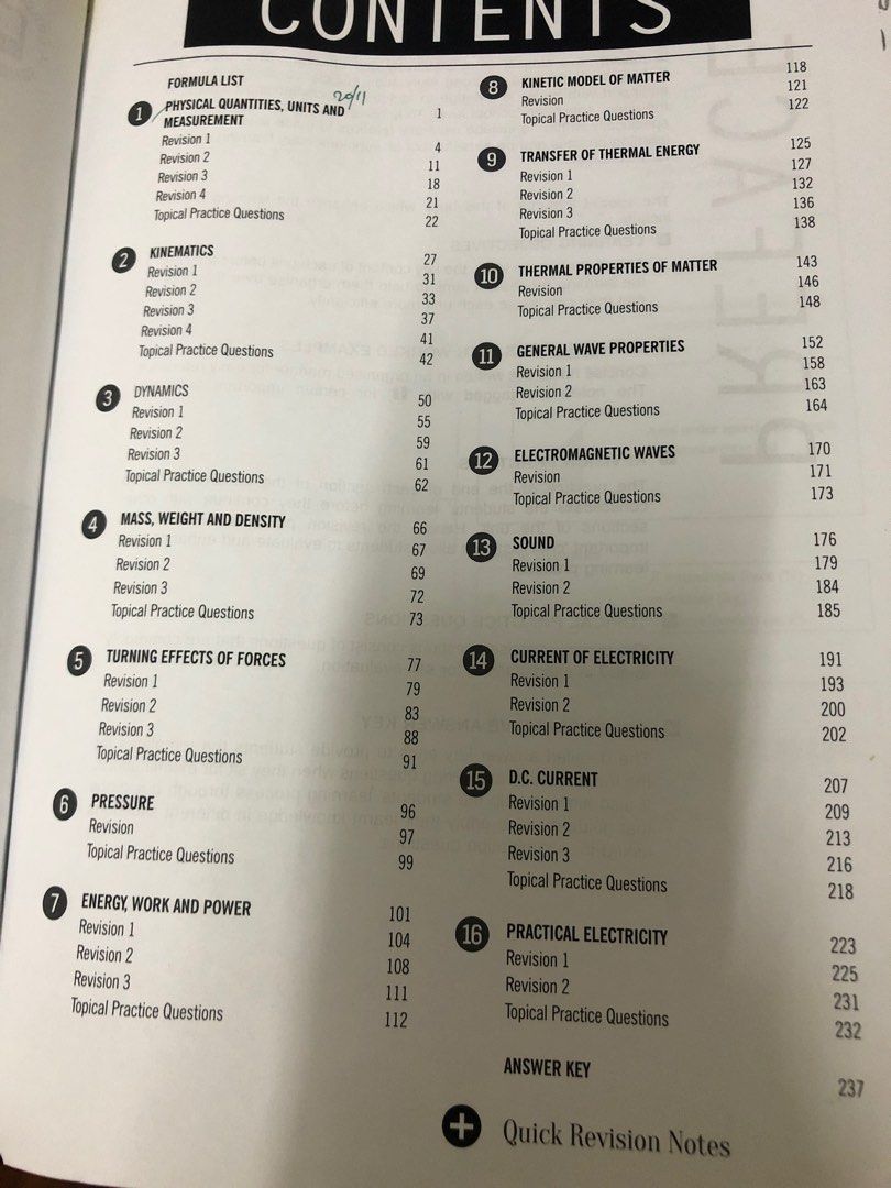 GLM n levels N level third edition physics Chemistry Assessment Book ...