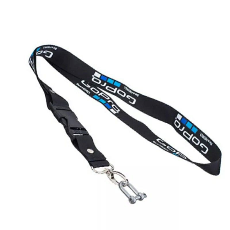 GoPro neck strap with metal clips., Photography, Cameras on Carousell