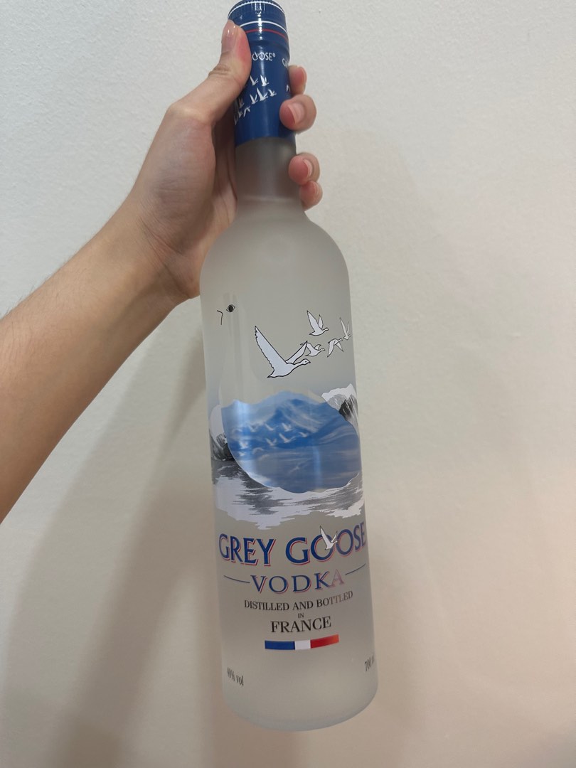 Grey Goose Vodka, Food & Drinks, Alcoholic Beverages on Carousell