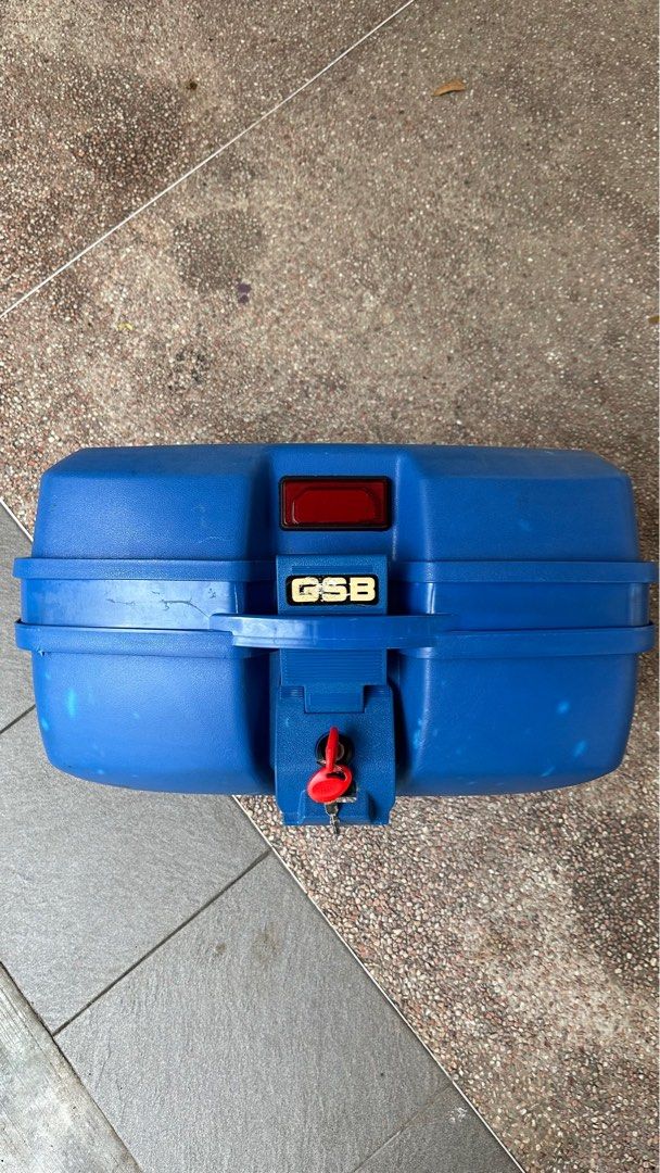 gsb blue box 47L, Motorcycles, Motorcycle Accessories on Carousell
