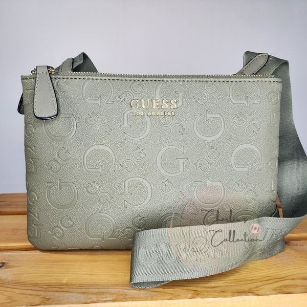 GUESS Mariam crossbody (green), Women's Fashion, Bags & Wallets, Cross ...
