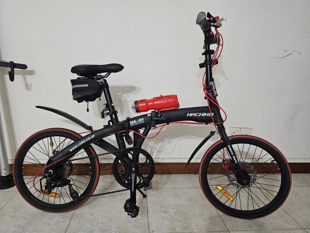 Hachiko Folding Bicycle, Sports Equipment, Bicycles & Parts, Bicycles on Carousell