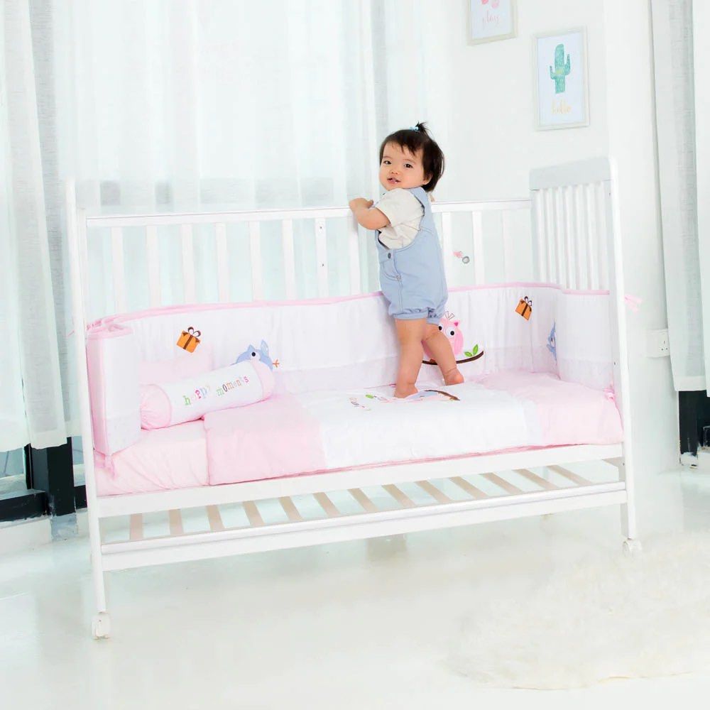 Happy Cot Happy Wonder+ 5-in-1 Convertible Baby Cot, Babies & Kids ...