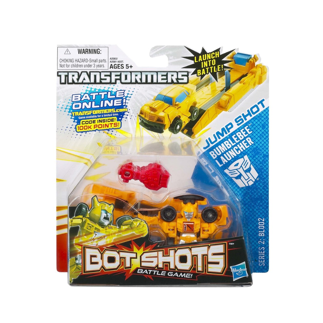 Hasbro Transformers Bot Shots Bumblebee Launcher Toys, Hobbies & Toys ...