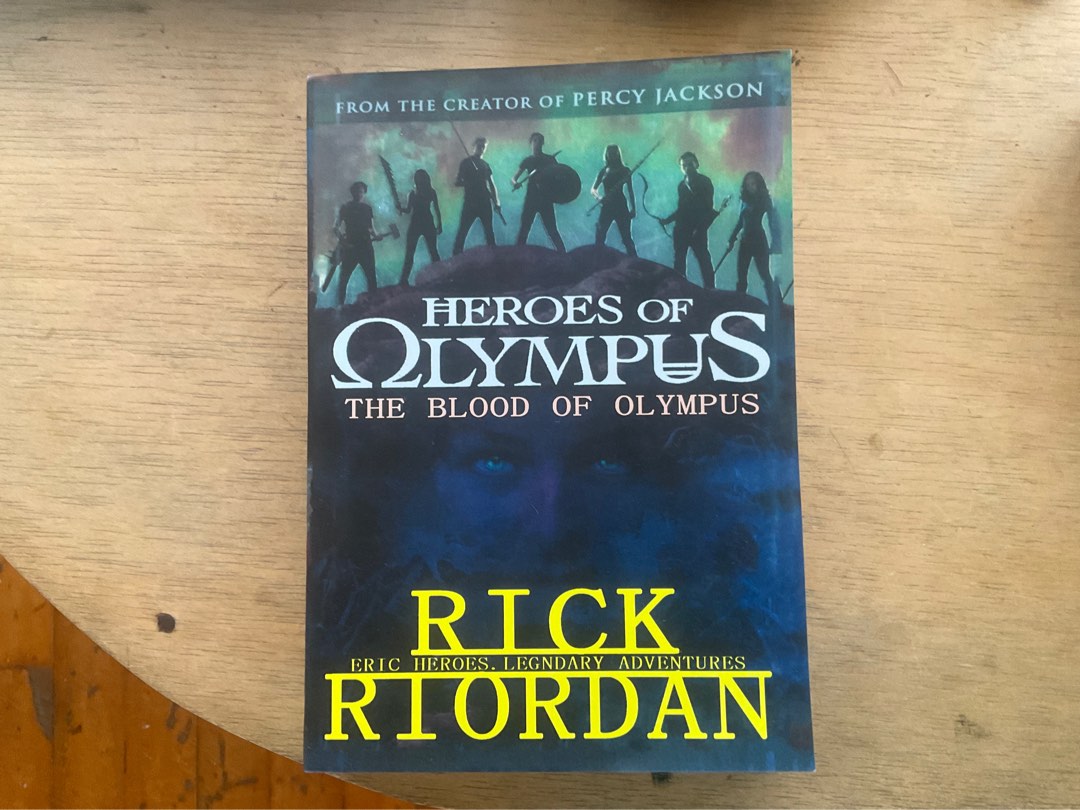 Heroes of Olympus - The Blood Of Olympus (5th Book), Hobbies & Toys ...
