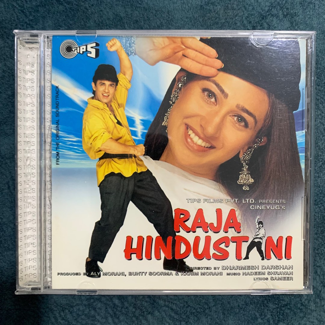 Hindi CDs Bollywood Raja Hindustani, Hobbies & Toys, Music & Media, CDs ...